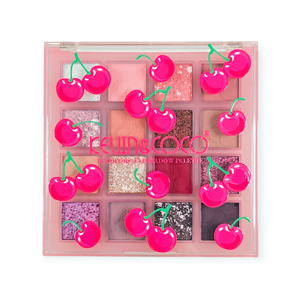 Paleta de Sombras Sweet Cherry 01 - Kevin&Coco - Pinti cosmetics
