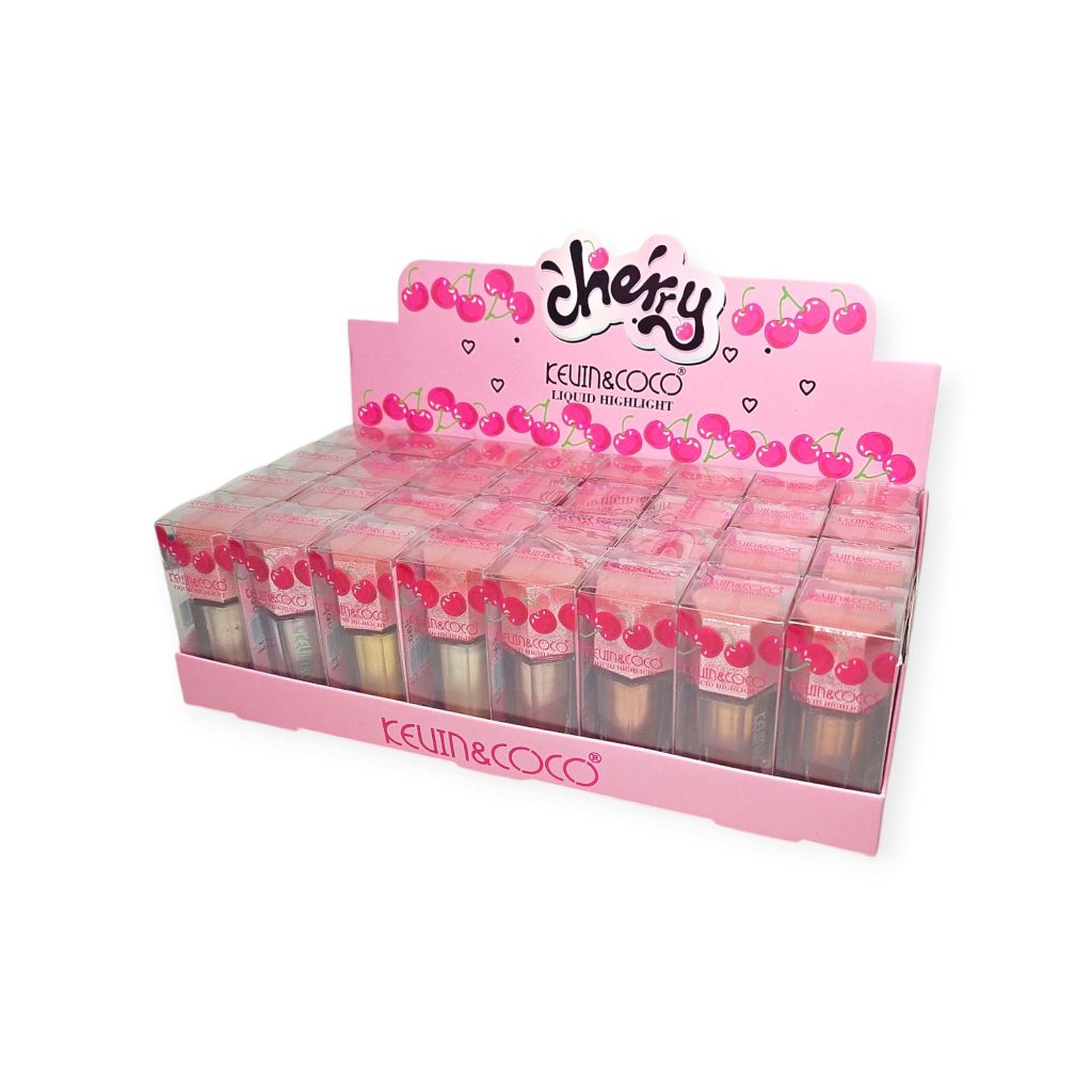 iluminador líquido Sweet Cherry - Kevin&Coco - Pinti cosmetics