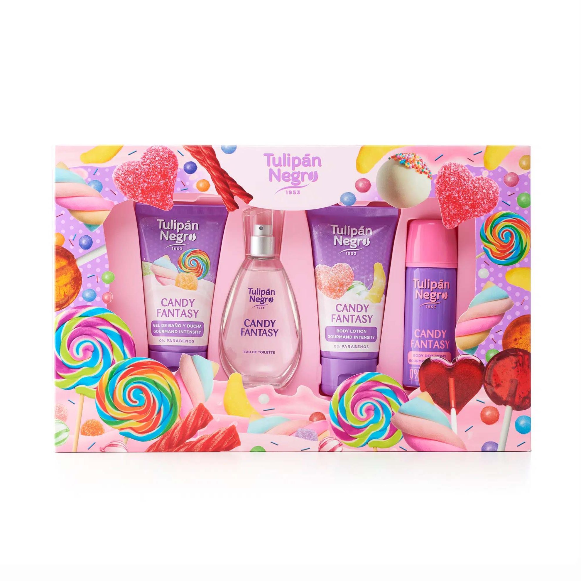 Set Candy Fantasy - Tulipán Negro - Pinti cosmetics