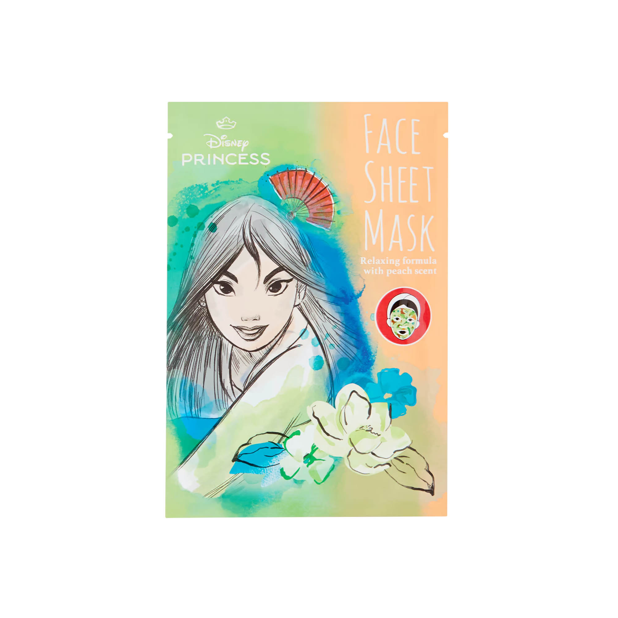Mascarilla Facial Relajante MULAN DISNEY - Pinti cosmetics