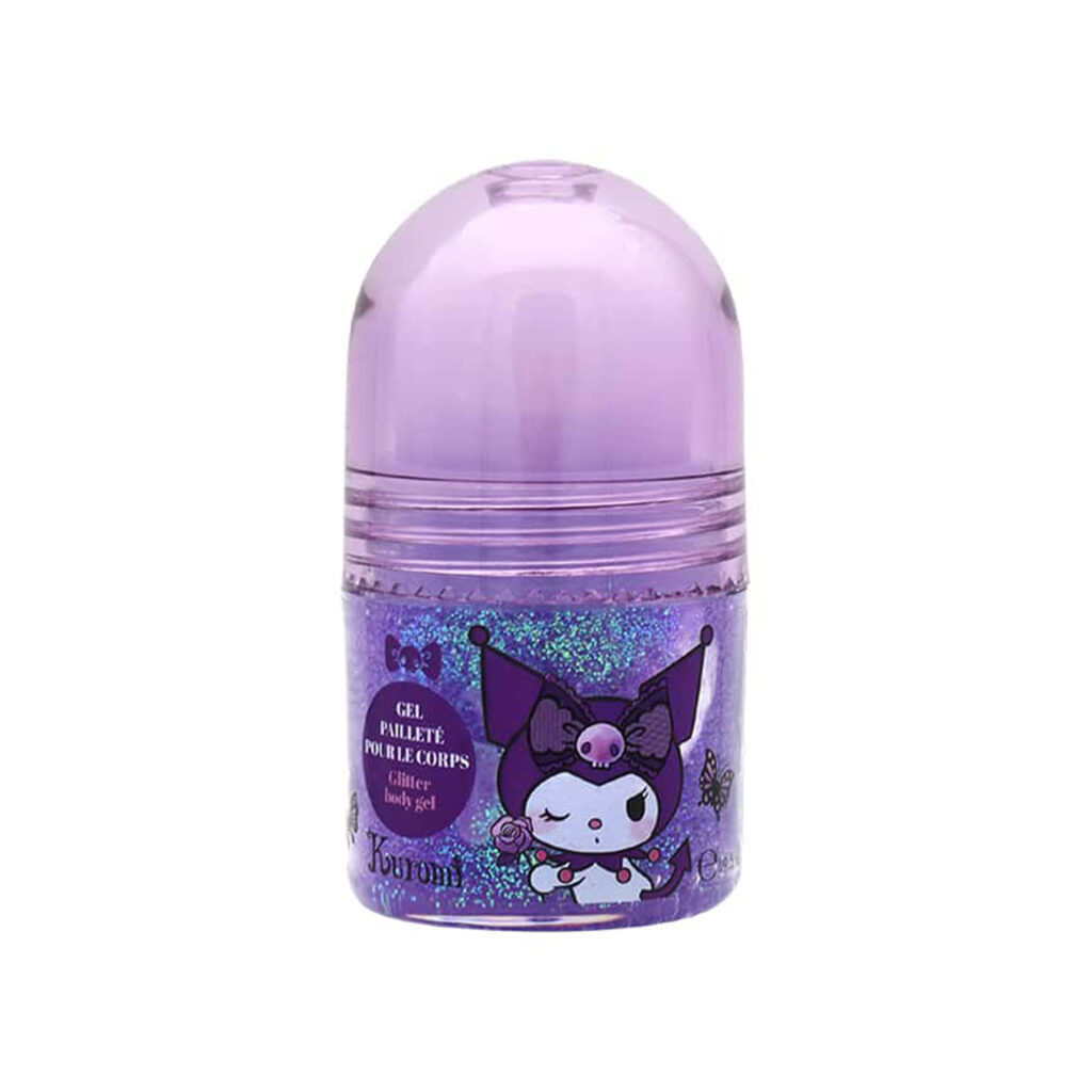 Gel Corporal con Purpurina Kuromi - Hello Kitty - Pinti cosmetics