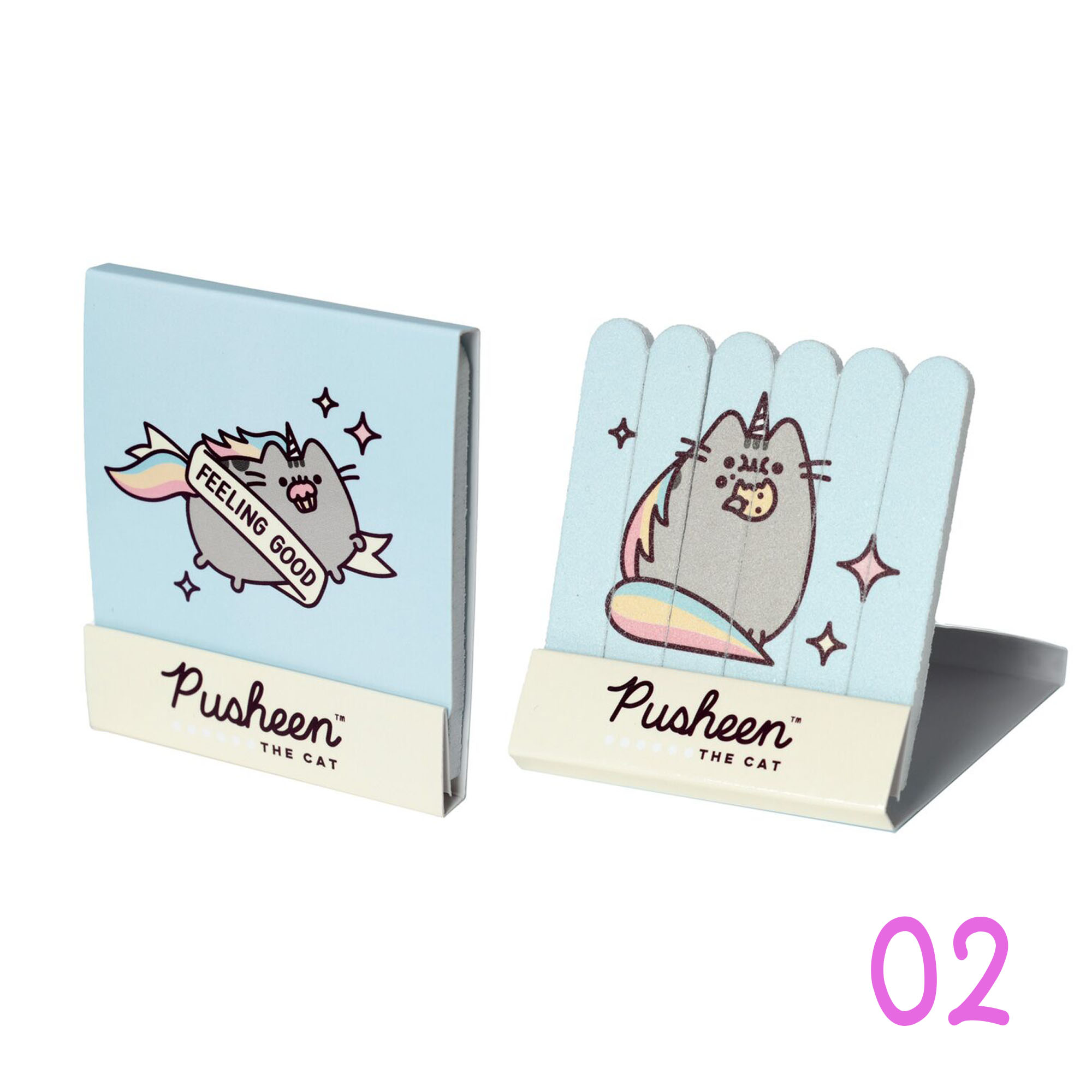 Pack Mini Limas de uñas Pusheen - Pinti cosmetics