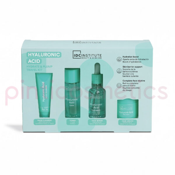 Set de viaje Ácido Hialúronico Skin Solution - IDC - Pinti cosmetics